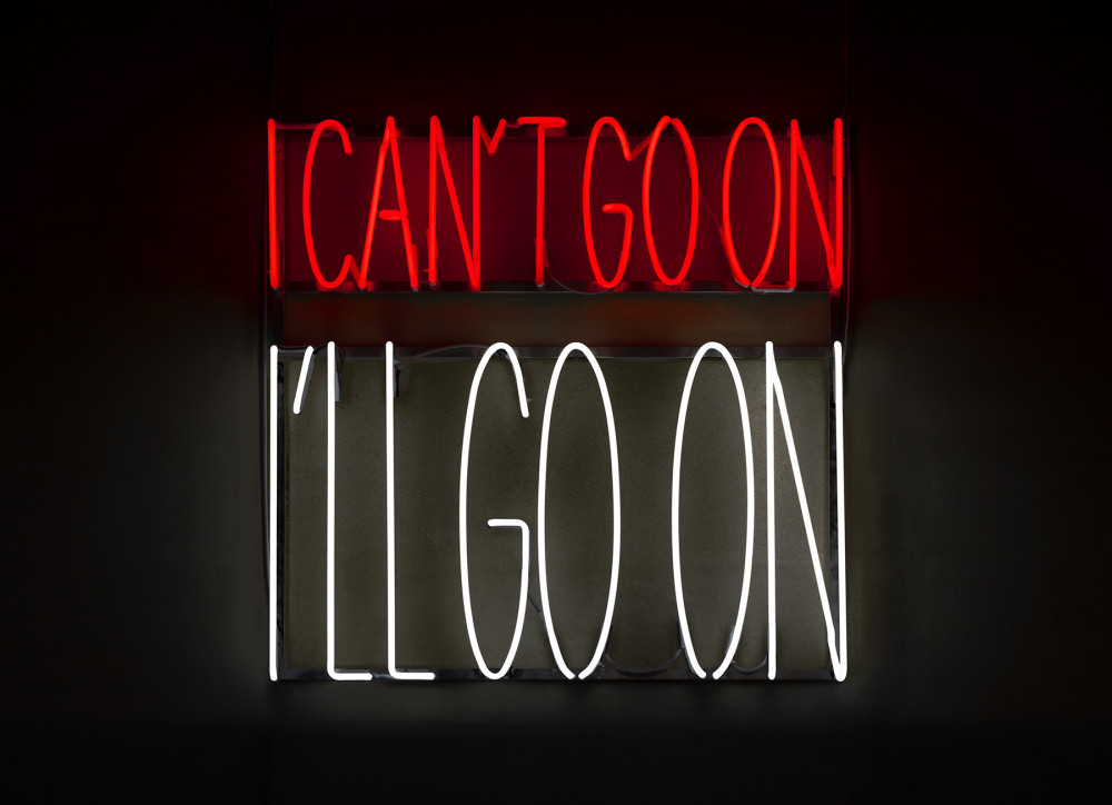I Can’t Go On I’ll Go On – Alfredo Jaar